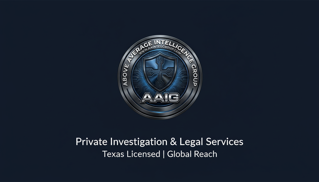 AAIG | Private Investigation & Legal Services | Texas Licensed, Global ...
